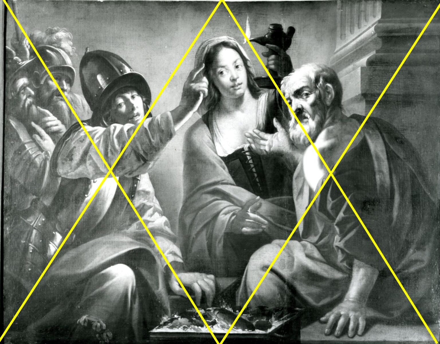 2 Reniement de Pierre : Caravage, la servante au centre - Caravage ...